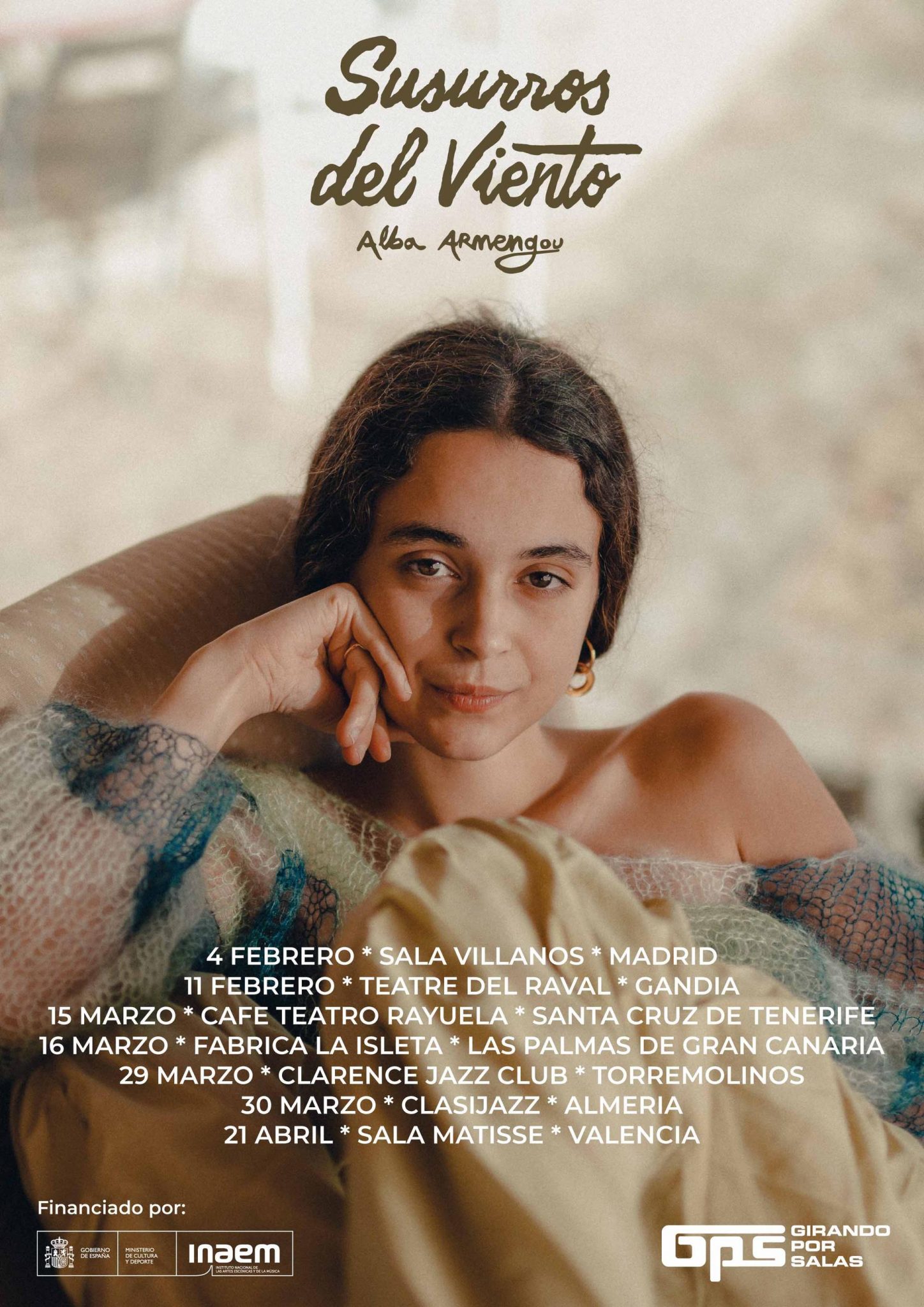 Una suculenta gira GPS14 trae a Alba Armengou a Canarias - Canción a ...